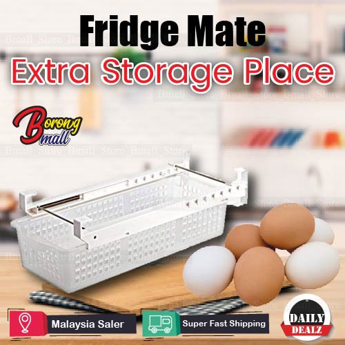 HOT ITEM ‼️ Fridge Mate Refrigerator Pull Out Drawer Space Saving ...