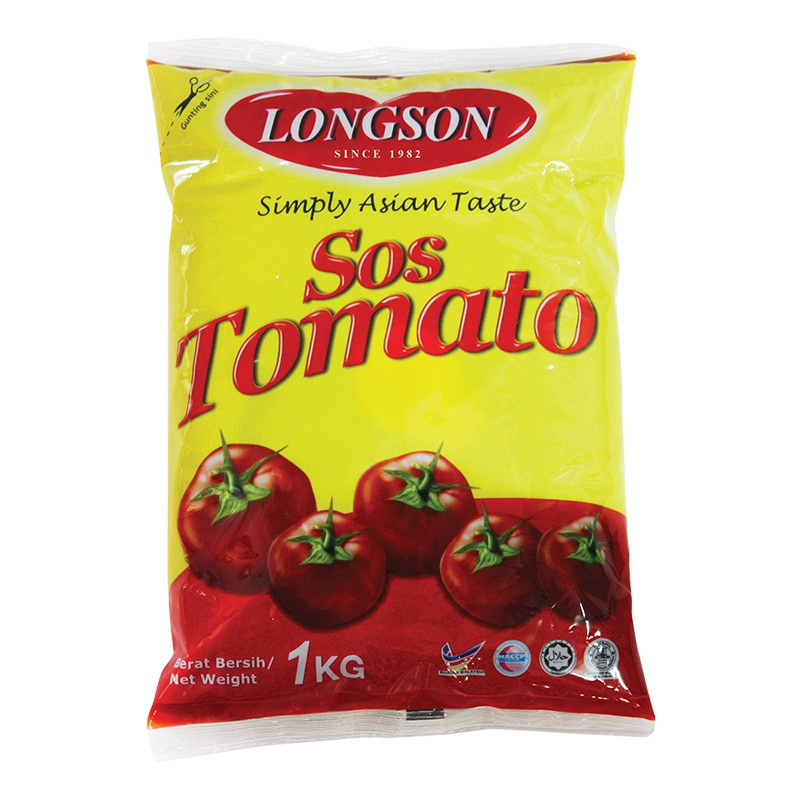 Longson Tomato Sauce 1kg | Shopee Malaysia