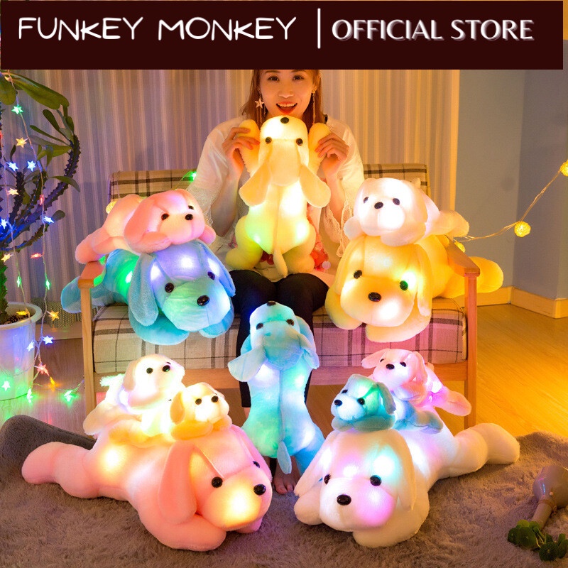 FUNKEY Monkey【FREE SHIPPING】35/50CM Lovely Cotton Soft Pillow Luminous ...