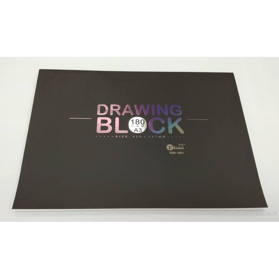 UKAMI DRAWING BLOCK 180G A3 (SDB1801) | Shopee Malaysia