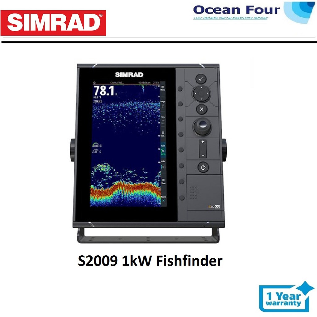 SIMRAD S2009 1kW Fishfinder ONLY | Shopee Malaysia