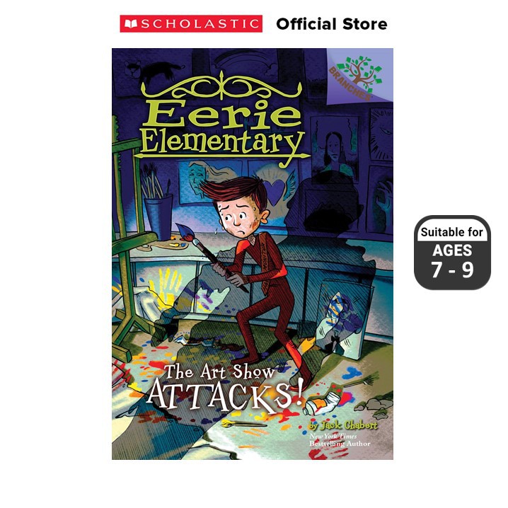 Scholastic Eerie Elementary 9 The Art Show Attacks! BRANCHES ISBN ...