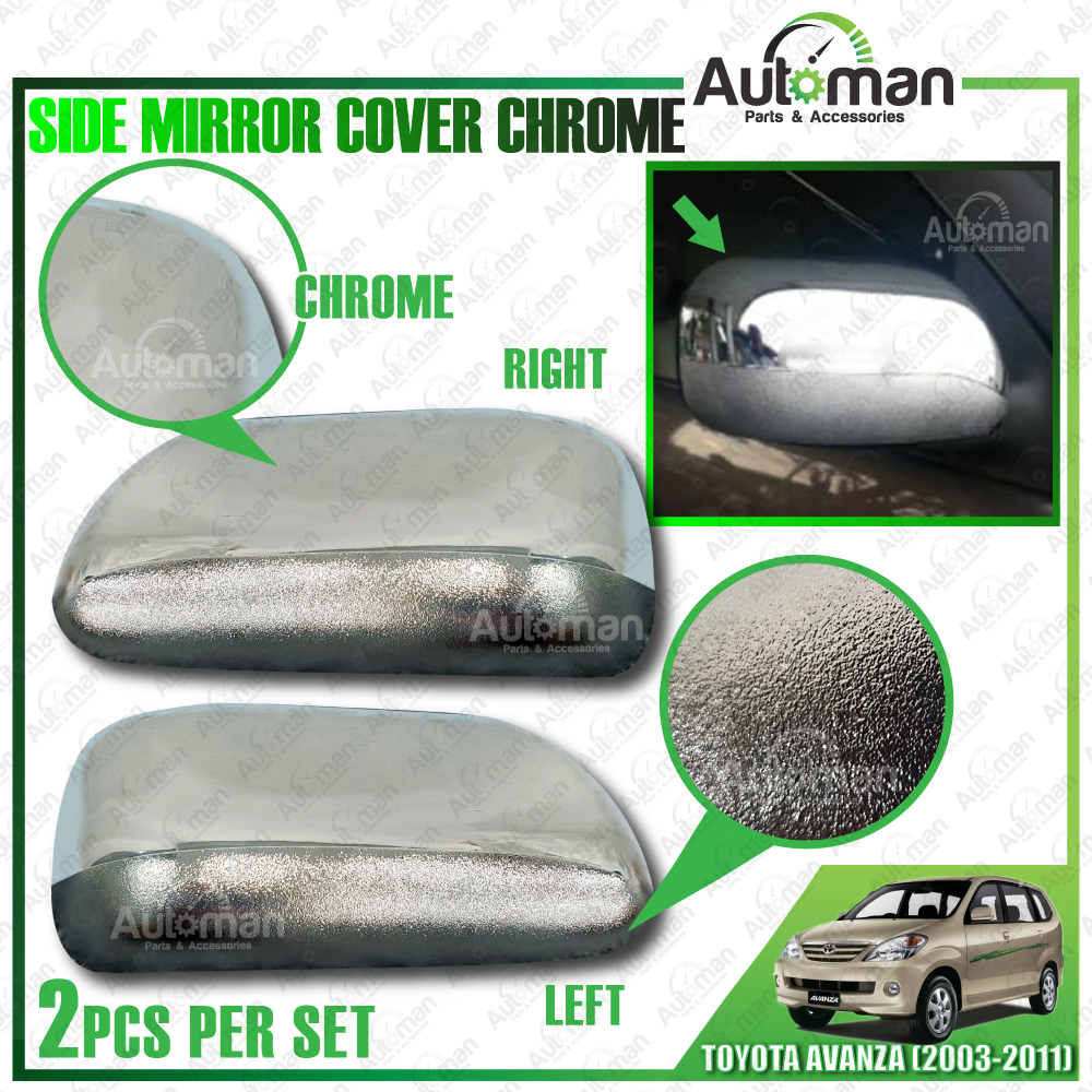 Toyota Avanza 2003 - 2011 Side Mirror Cover Moulding Lining Protector ...