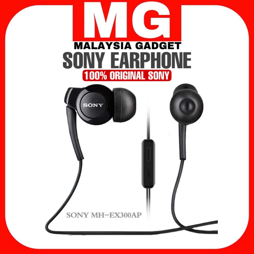 Sony MH-EX300AP Earphone/Earphones/Headphone/Headphones/Handfree ...