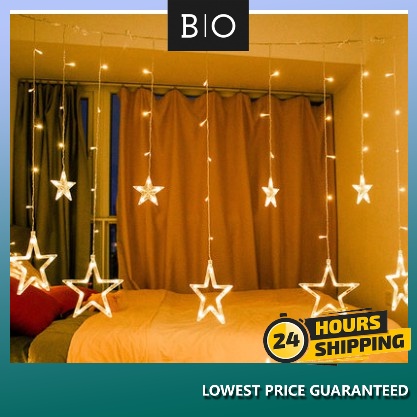 LED RAYA COLORFUL CRISTAL LIGHT LAMPU HIASAN LAMPU RAYA STAR LIGHT ...