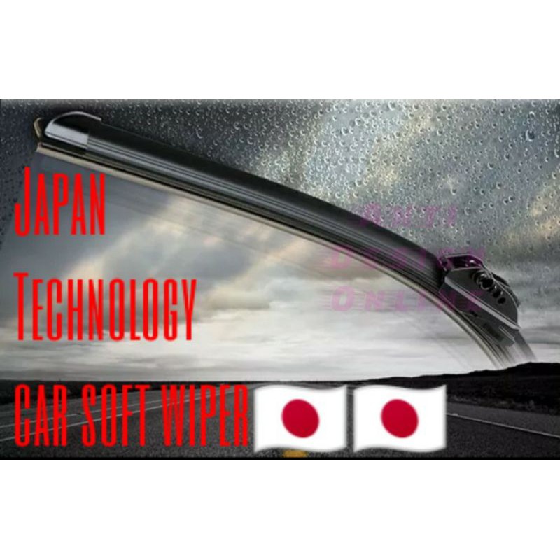 car wiper soft rubber wiper blade 🇯🇵Japan Technology Myvi axia wira ...