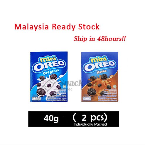 Oreo Mini Original Mocha Enak Lazat Baking (2packs / box) | Shopee Malaysia
