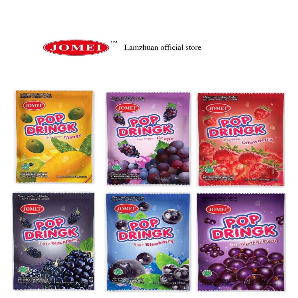 Jomei Pop Dringk Instant Powder Drink 40pcs | Shopee Malaysia