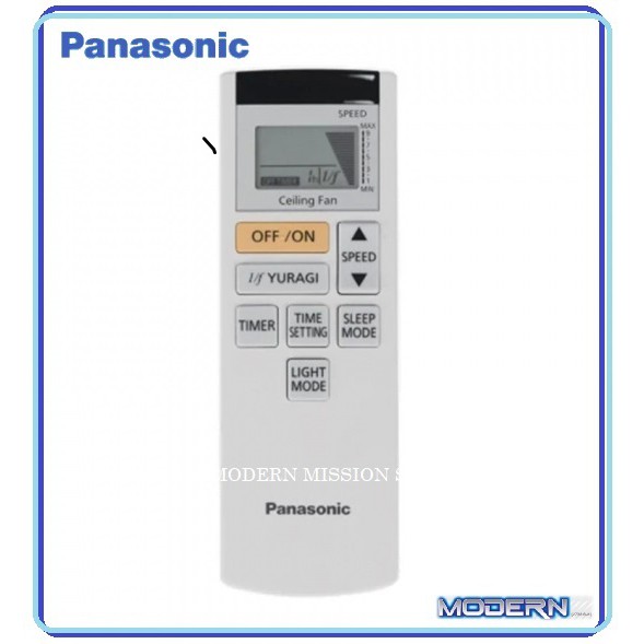 PANASONIC LED CEILING FAN REMOTE CONTROL MODEL F-M15GW *ORIGINAL ...