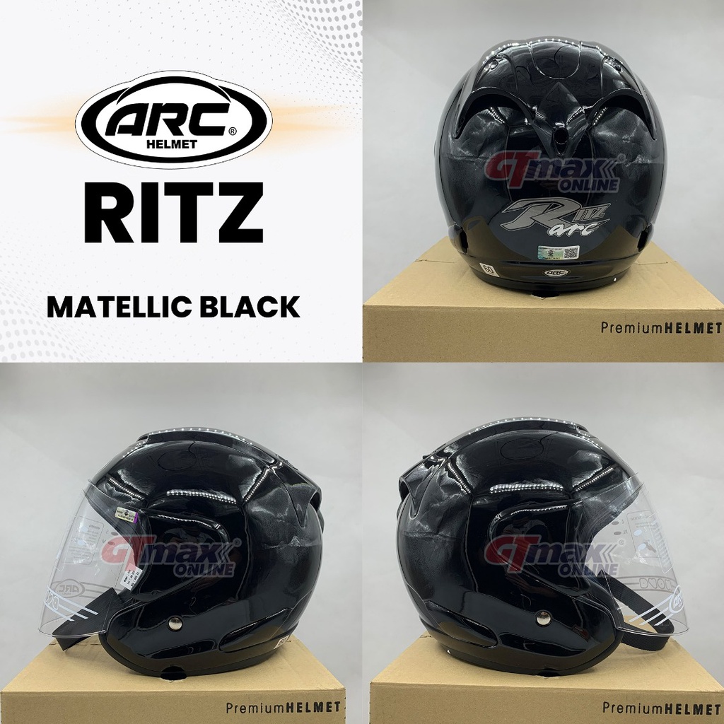 Helmet Arc Ritz Size with Sirim Cert Topi Keledar Arc Original Arc ...