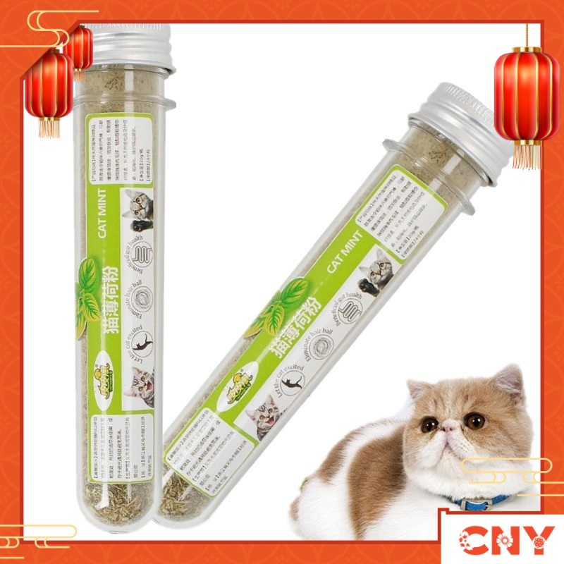 READY STOCK Cat Snack Kitten Catnip Powder Hairball Remove (1 bottle ...