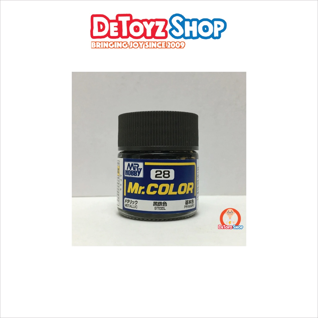 [Mr Hobby] Mr Color C-28 Steel Metallic Primary (10ml) | Shopee Malaysia