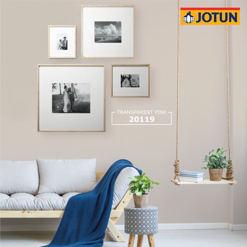 JOTUN 5L 20119 Transparent Pink Majestic True Beauty Sheen /Cat Dalam ...