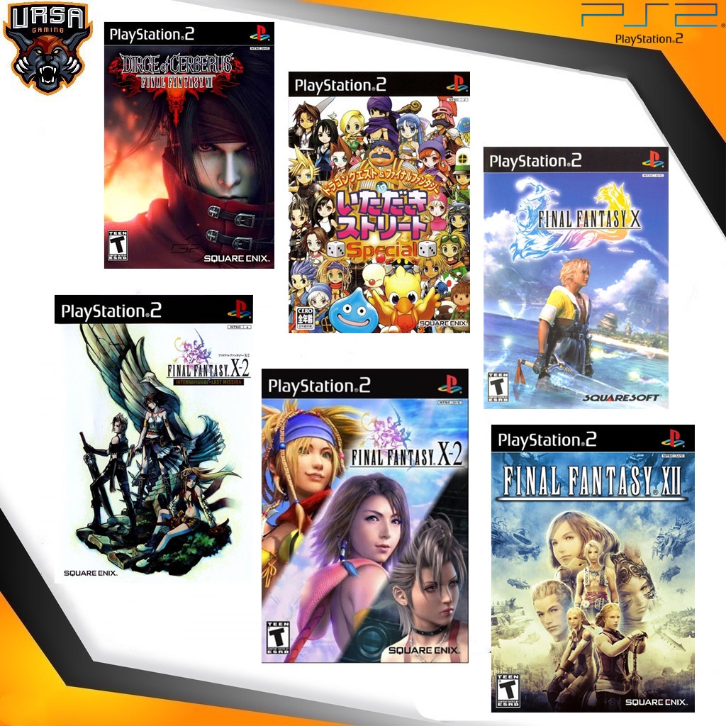 🔥PS2🔥 Final Fantasy VII / Final Fantasy X-2 / Final Fantasy X / Final ...