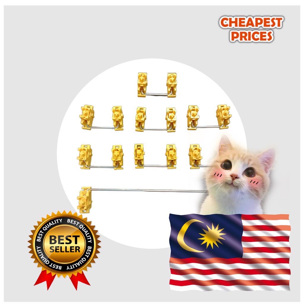 [JOHOR READY STOCK]Banana Plate Mounted Stabilizers Set (Plate Mount ...