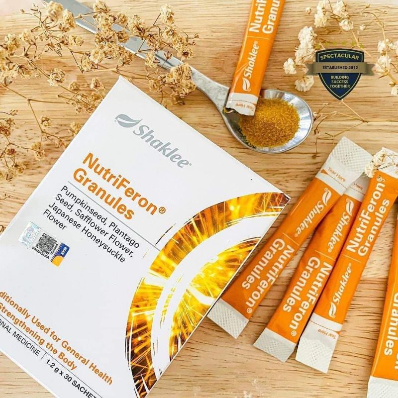 [1 STICK]🔥NUTRIFERON GRANULES SHAKLEE🔥100% ORIGINAL VITAMIN C TINGKAT ...