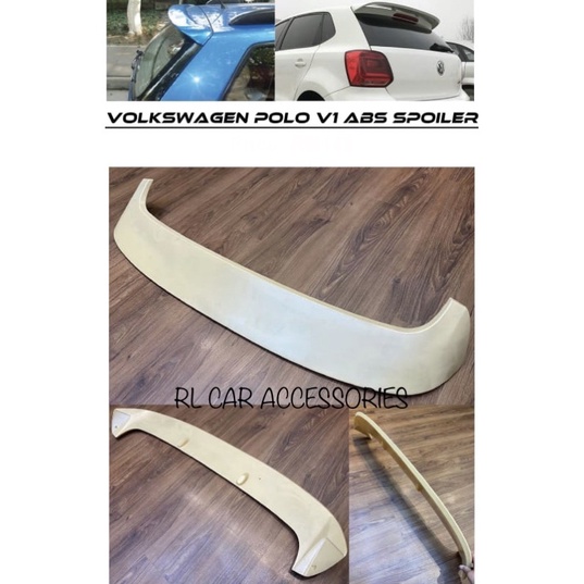Volkswagen polo MK5 OEM Rear roof top spoiler lip bodykit body kit ...
