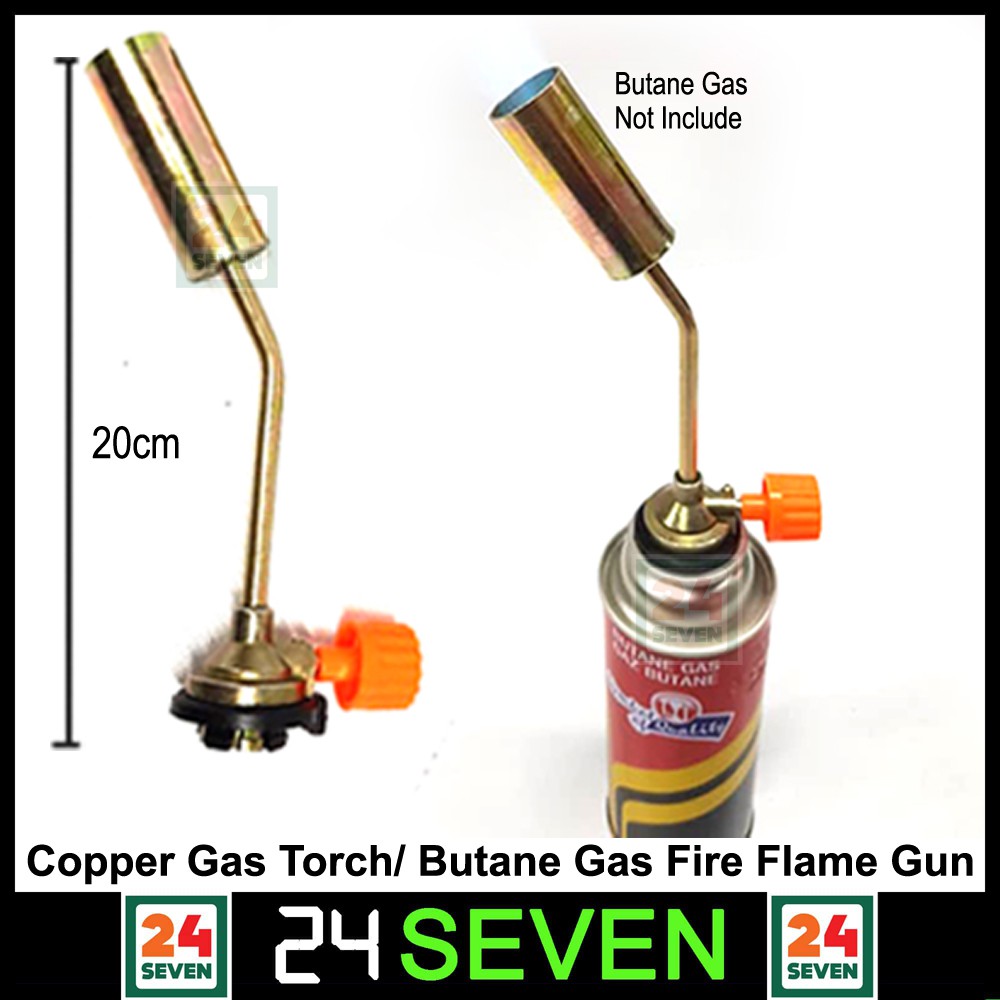 TWENTYFOURSEVEN - Blow Lamp Torch Full Copper Gas Torch Flame Gun / Gas ...