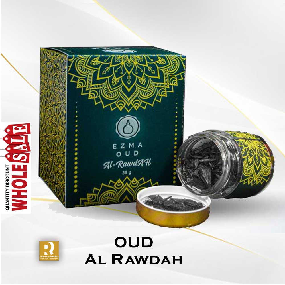 Oud Al Rawdah Bakhoor premium bukhoor Oud Wood 35g Alrawdah (Set ...