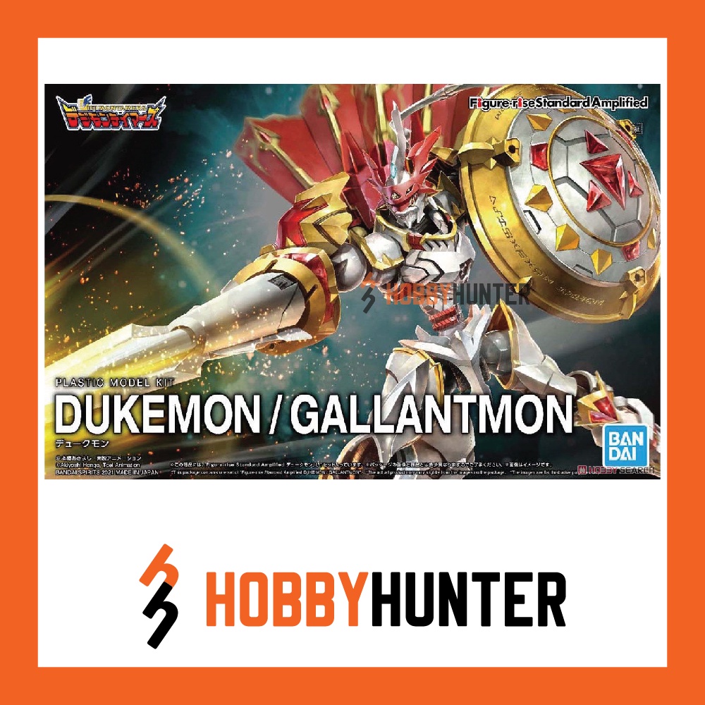 (Stock Ready) Bandai DIGIMON Figure-Rise Standard Amplified Dukemon / Gallantmon FRS | Shopee ...