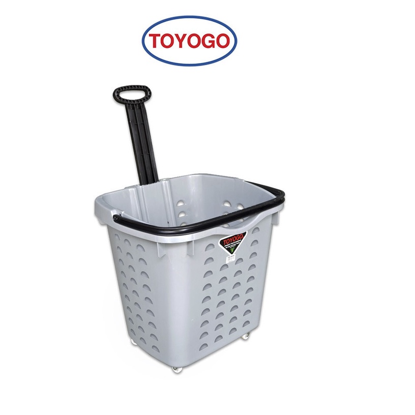 Toyogo Trolley Basket /Trolley Shopping Cart / Troli Pasar Serbaguna ...