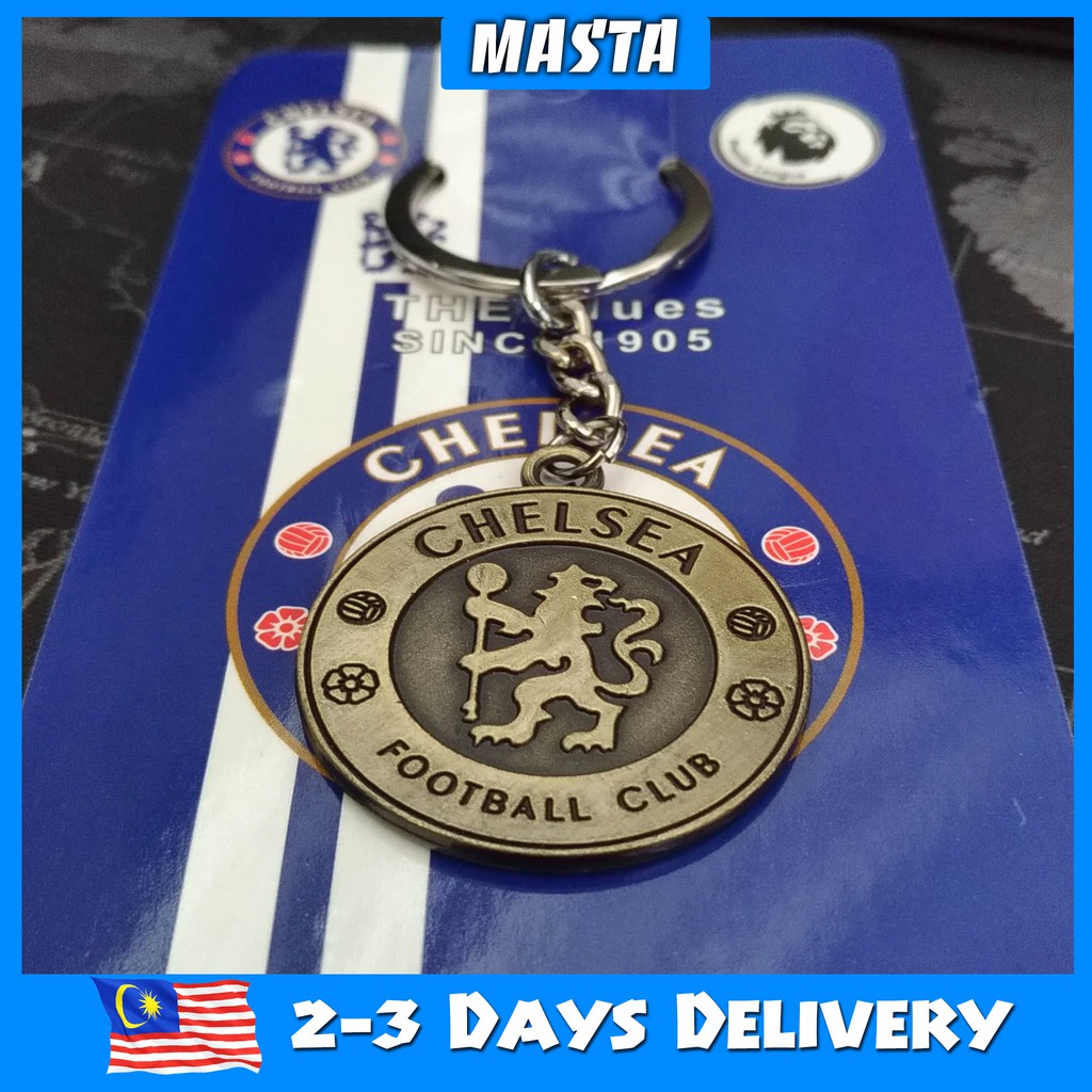 (3pcs-Rm25 shj) Keychain Bola Alloy Premium Chelsea Fc | keychain alloi ...