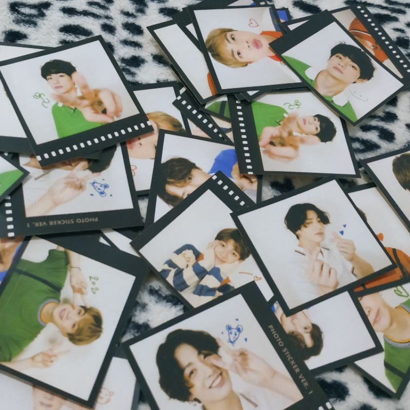 Bts Sticker, Army, Jin, V, Rm, Jhope, Suga, Jungkook, Jimin | Shopee ...