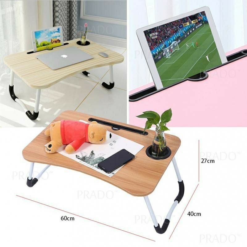 Premium folding study table, color laptop table, write notes | Shopee ...