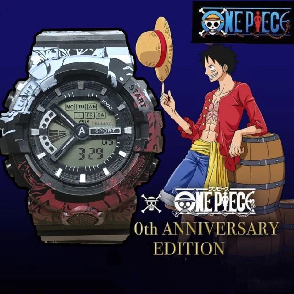 One Piece G-Shock Same Design Joint Model Waterproof LED Sports Watch ...