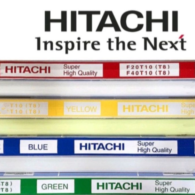 Hitachi 2ft 18w / 4ft 36w Colour Fluorescent Tube (Lampu Warna ...