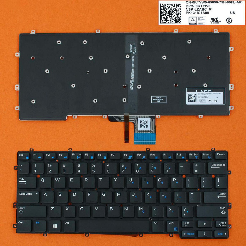 Latitude E7370 7370 13 7000 13-7370 laptop keyboard | Shopee Malaysia