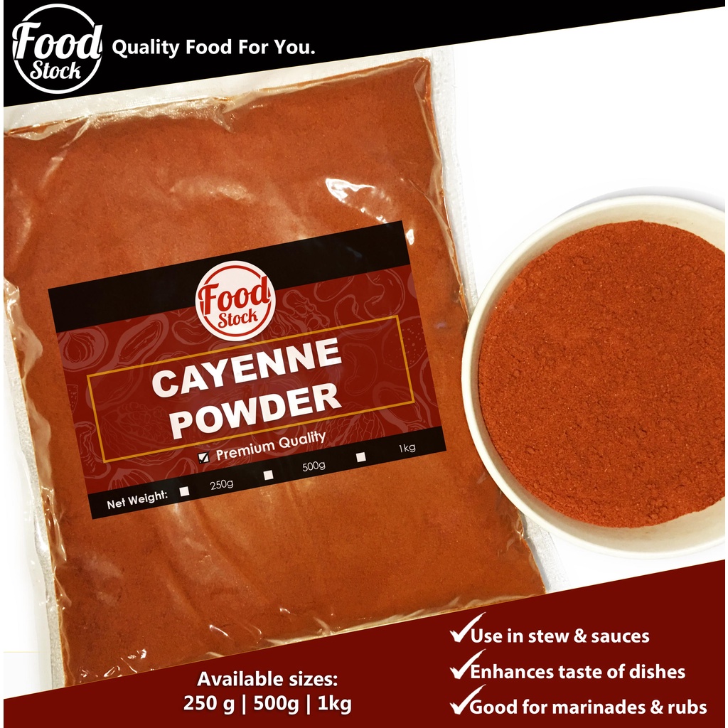 Cayenne Powder (250g, 500g, 1kg) | Shopee Malaysia