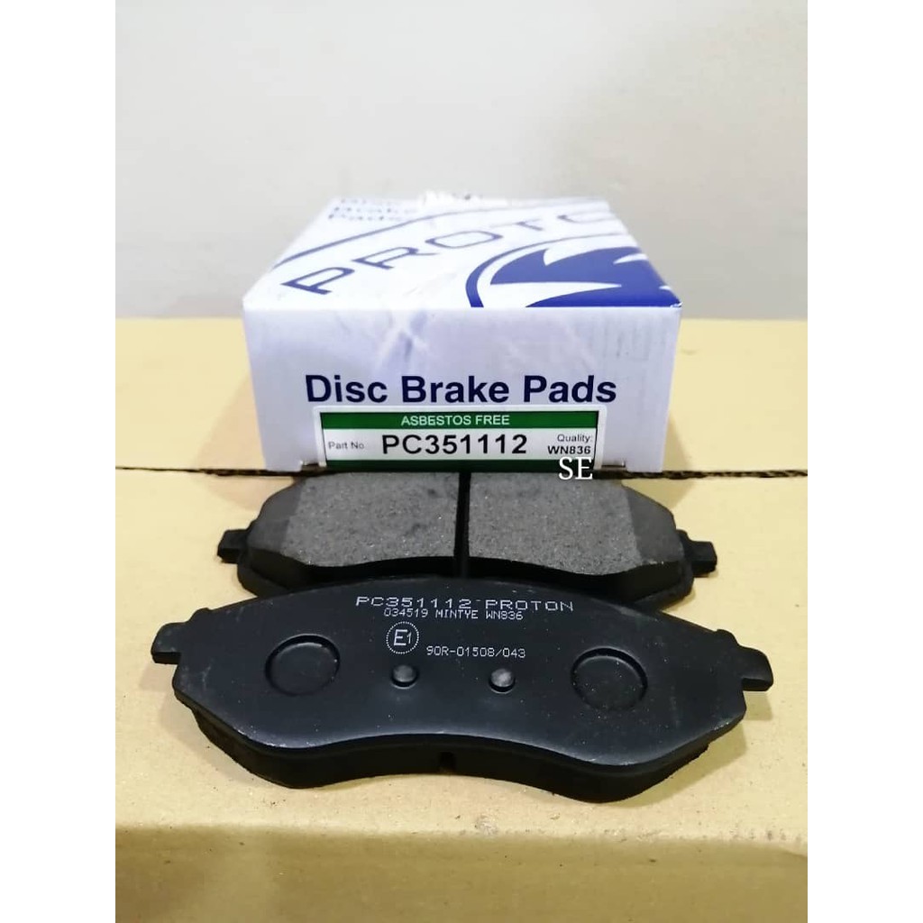 PROTON Brake Pad Saga VVT 2016-2018 BLM FL FLX 1.3 1.6cc Savvy Front ...