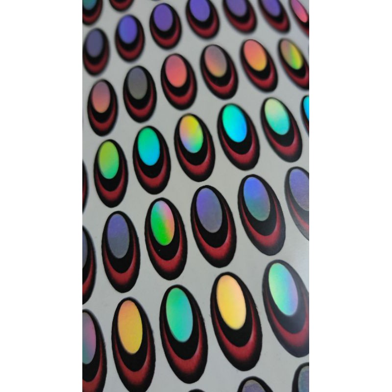 MATA Metal Jig Deep Liner/Slow Deep Eye Sticker 50pcs Slime & Full ...