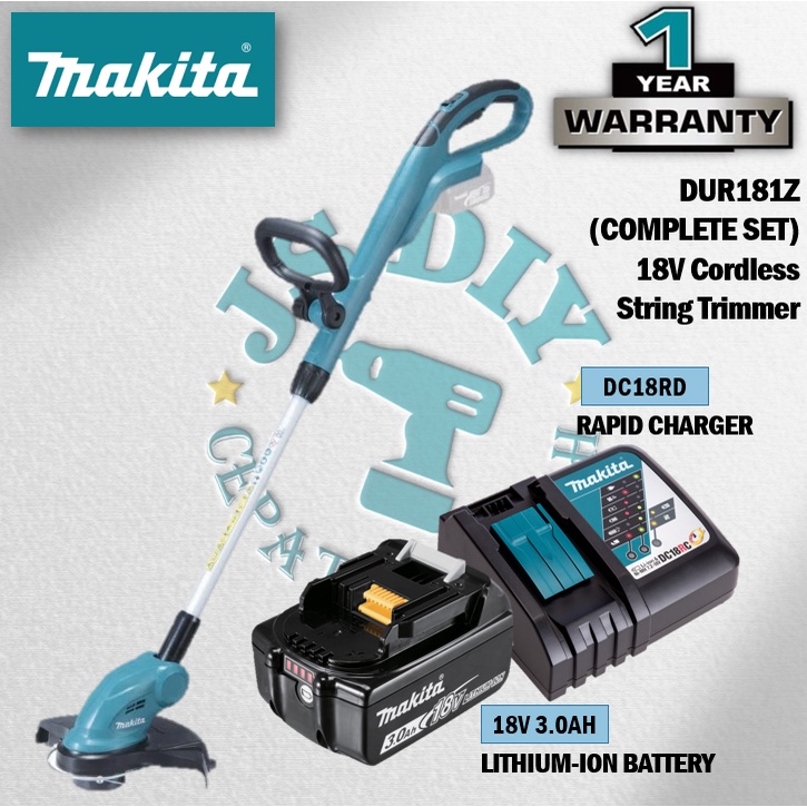 MAKITA DUR181Z 18V Cordless String Trimmer 『1 Year Warranty』『100% ...