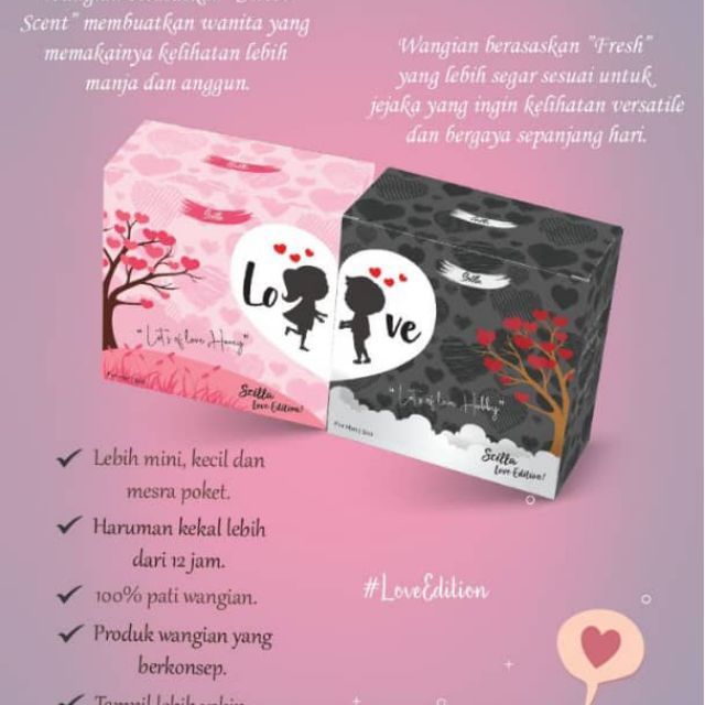 SCILLA PERFUME 💯% PATI ASLI (5ml) COUPLE SET | Shopee Malaysia