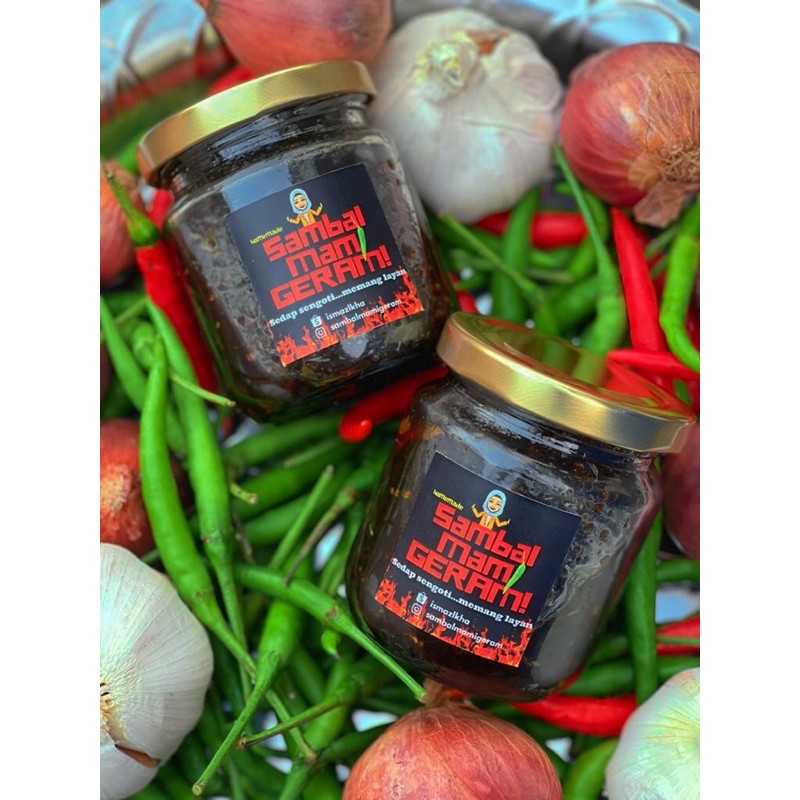 Sambal Mami Geram 💯 Homemade 🌶🌶🔥 | Shopee Malaysia