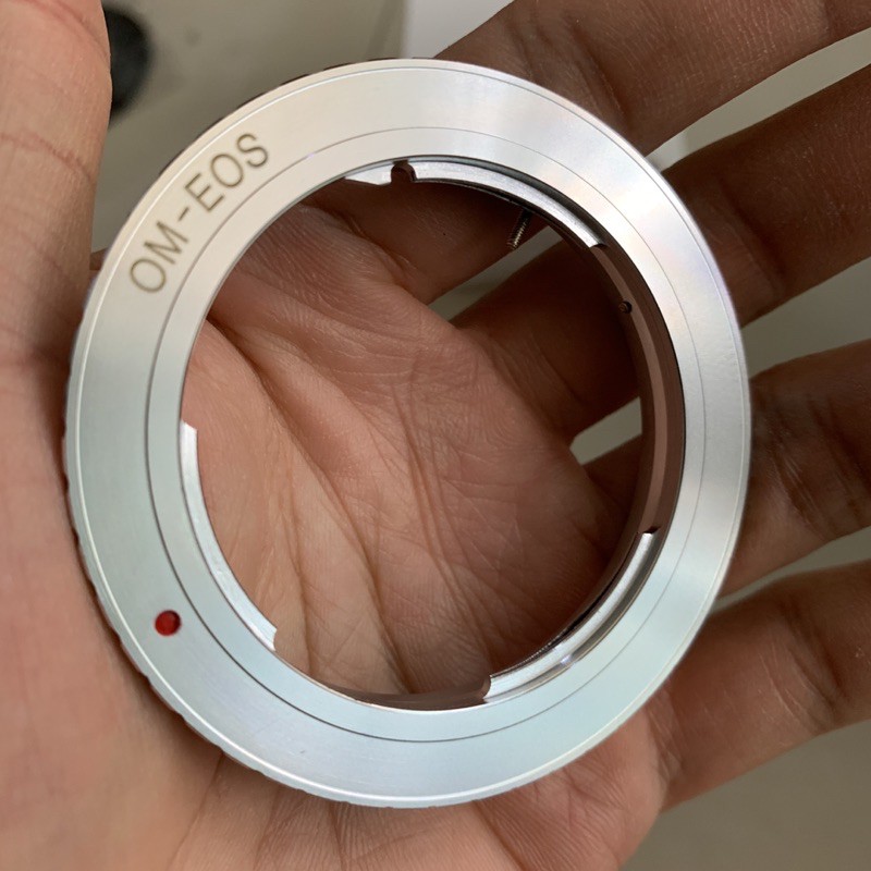 Olympus OM Lens To Canon EOS EF Camera Body Adapter ( OM - EF Adapter ...