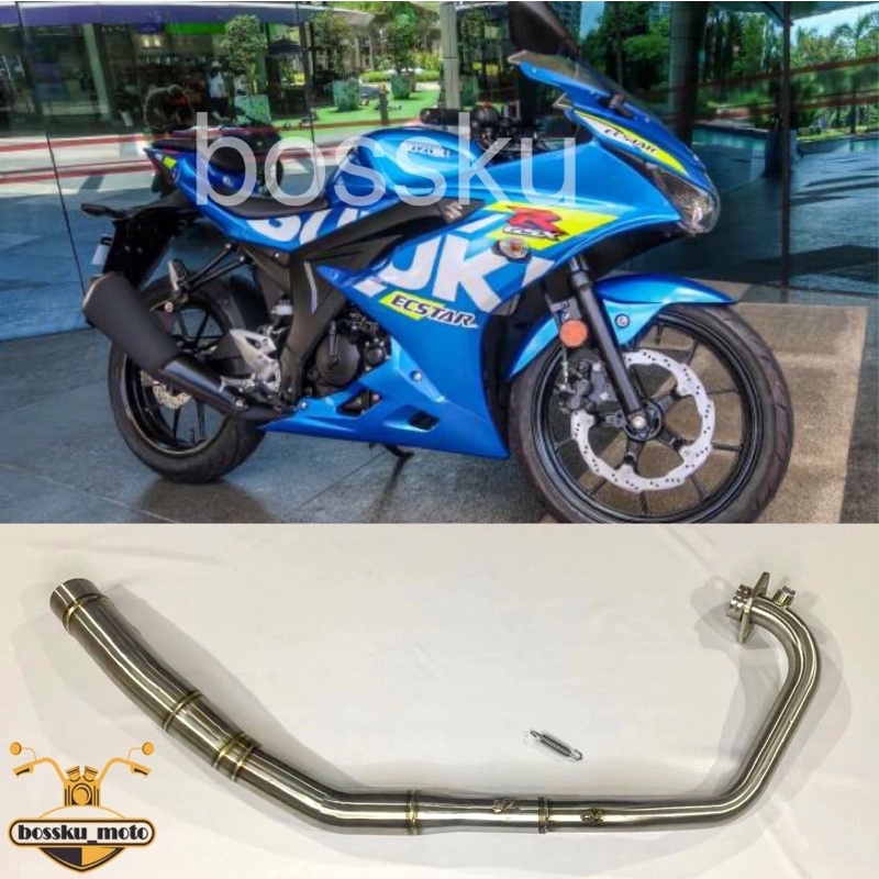 SUZUKI GSX R150 EXHAUST MANIFOLD PIPE 51MM | Shopee Malaysia