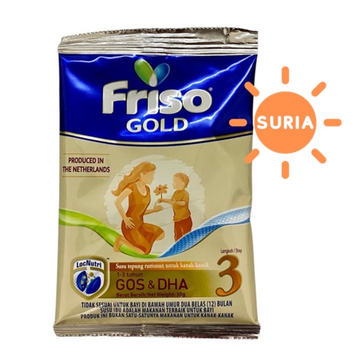 Friso Gold Step 3 (30g) ***Exp: 10/2025*** (Newest Packing)(SAMPLE PACK ...