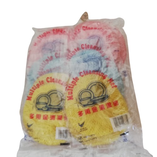 Dish Washer Net Jaring Jala Basuh Pinggan Mangkuk Cleaning Sponge Scrub ...