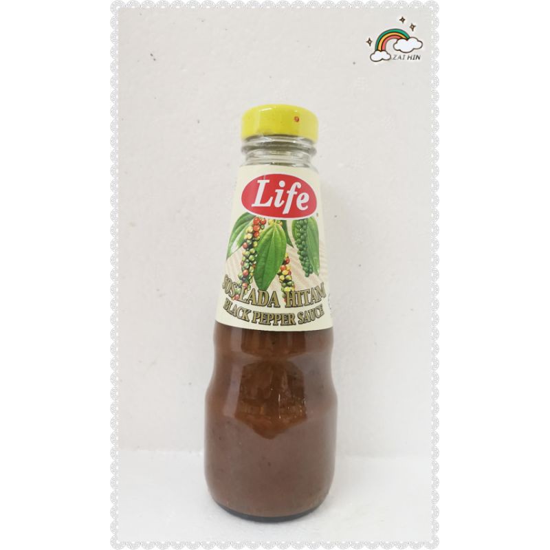 LIFE SOS LADA HITAM/BLACK PEPPER SAUCE(250g ) | Shopee Malaysia
