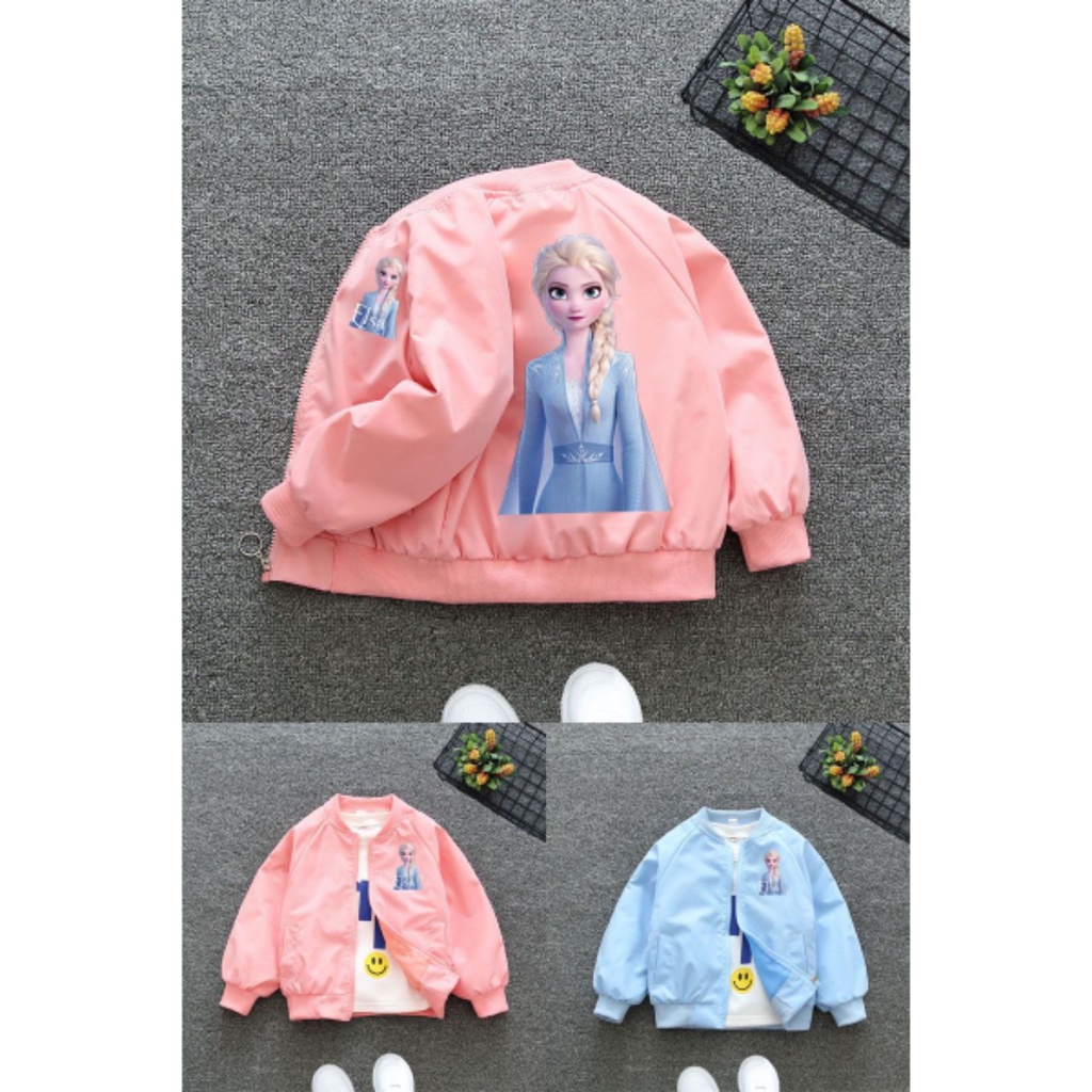 Frozen Elsa jacket outerwear princess winterproof kids girls teen ...