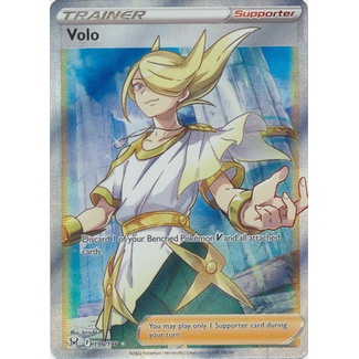 Pokemon TCG Card - Volo - 196/196 - Full Art Ultra Rare | Shopee Malaysia