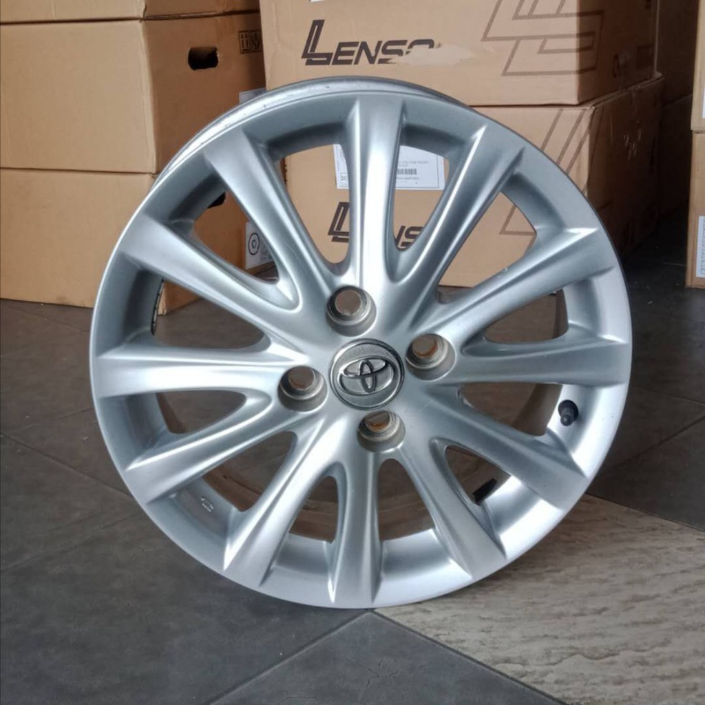 Toyota Original Sport Rim 15 inci (Used) | Shopee Malaysia