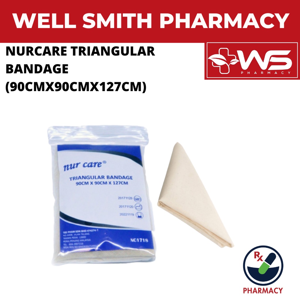 NURCARE TRIANGULAR BANDAGE (90CMX90CMX127CM) | Shopee Malaysia