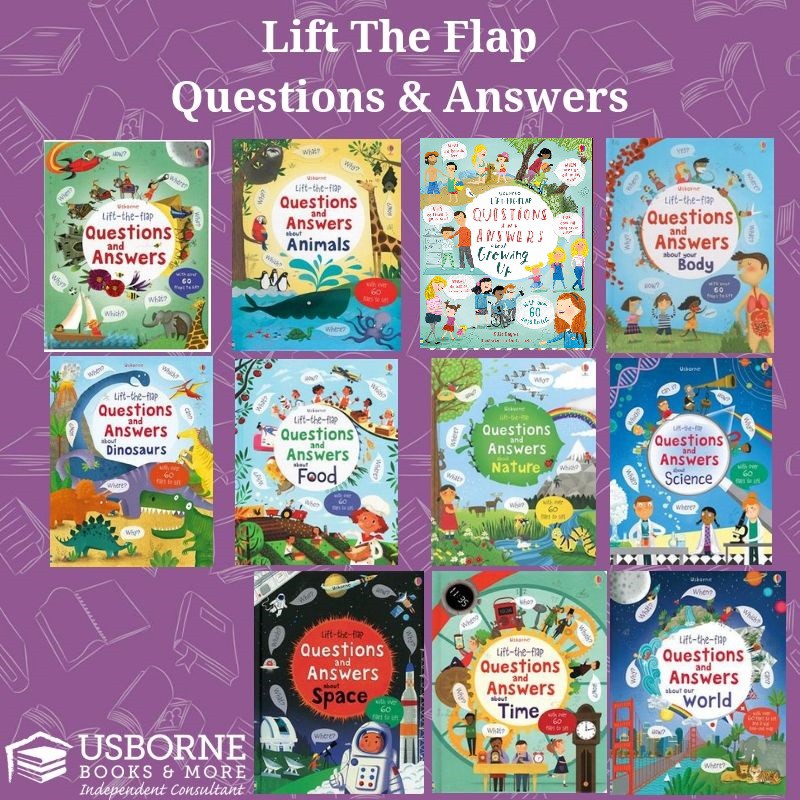 Usborne Question and answer Books (board books) | Shopee Malaysia