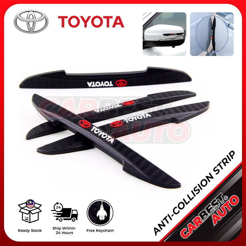 TOYOTA Door Guard Edge Protector Anti Collision Strip Guards Pengawal ...