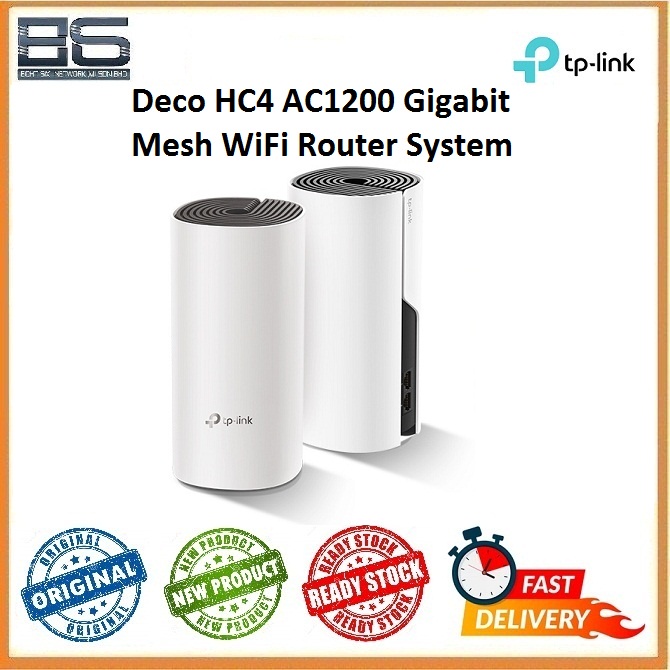 TP-Link Deco HC4(a.k.a M4 2 PACK) AC1200 Gigabit Mesh WiFi Router ...