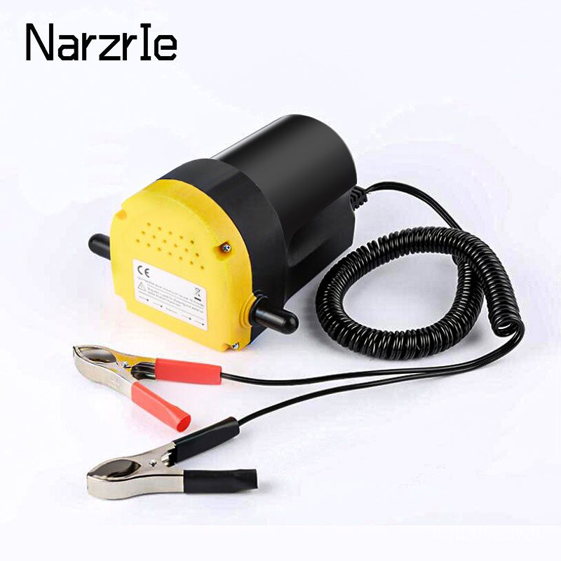 12V Electric Car Oil Pump Crude Oil Fluid Pump 60W Extractor Transfer ...
